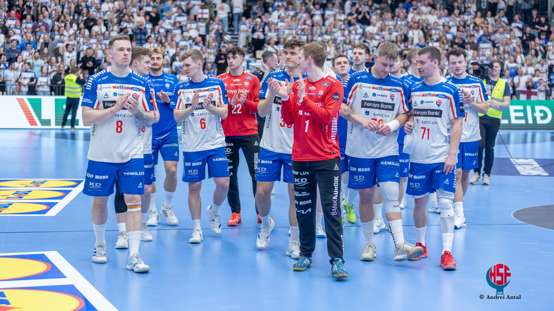 Manslandsliðið er úttikið – HSF